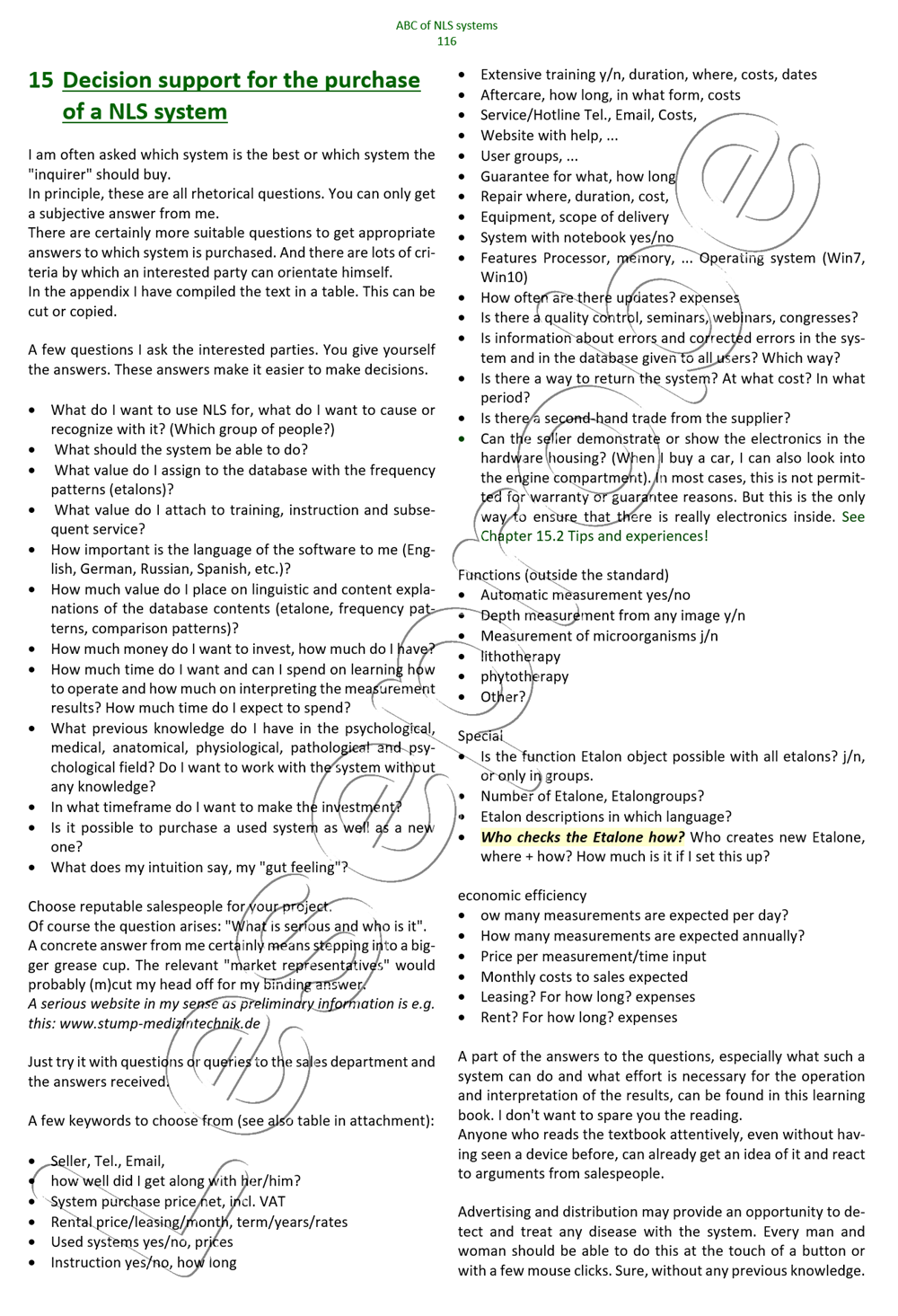Reading samples for the learning book "ABC of NLS Systems".